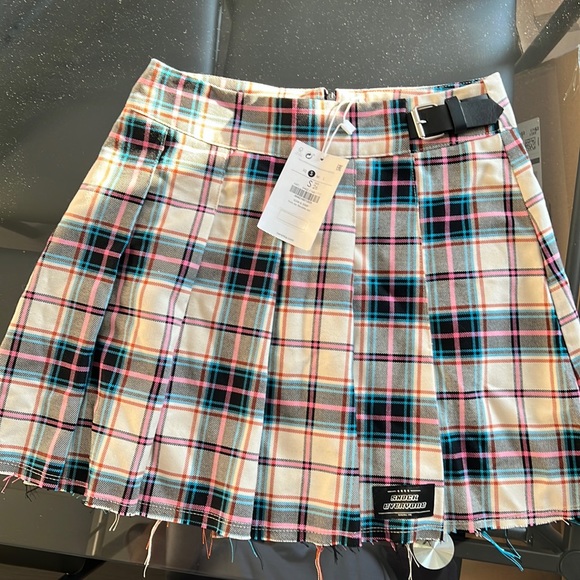 Bershka | Skirts | Bershka Multi Colored Mini Skirt | Poshmark